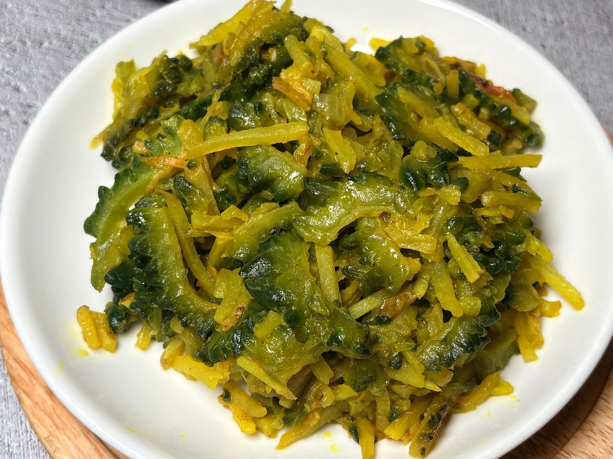 Bitter Gourd Fry Recipe | Korola Bhaji | How to Make Non-Bitter Bitter ...